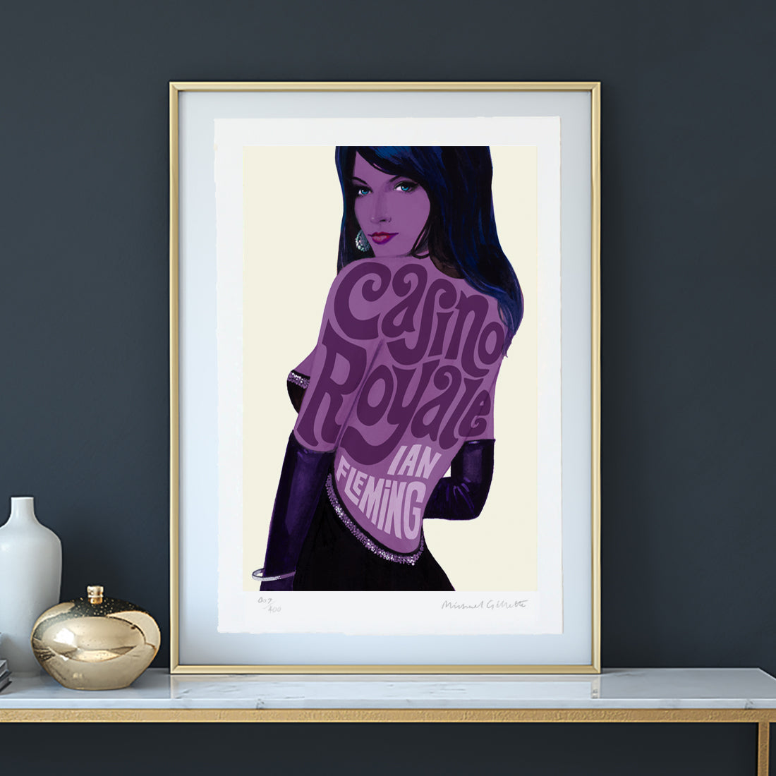 JAMES BOND BOOK ART PRINTS – MICHAEL GILLETTE